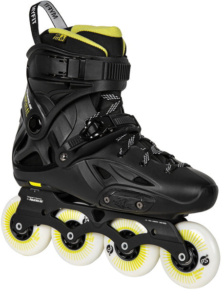 Powerslide Imperial One 80 Black Yellow Inline Skates – Skate Warehouse