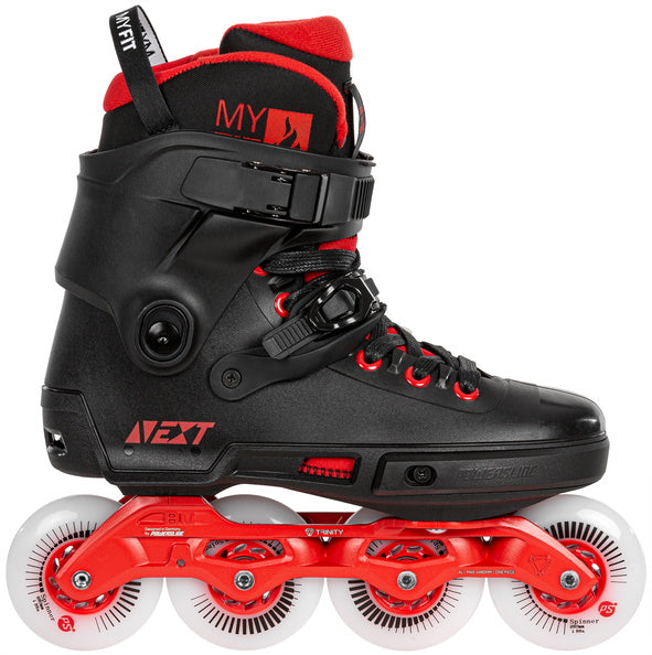 Powerslide Next Black Red 80 Mens Inline Skates – Skate Warehouse