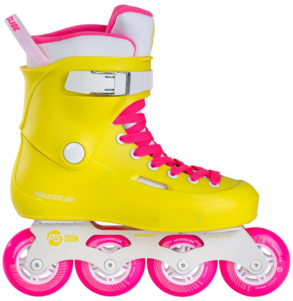 Powerslide Zoom Neon Yellow 80 Inline Skates – Skate Warehouse