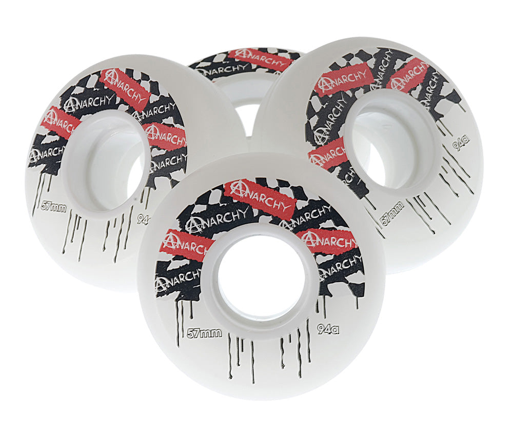Anarchy 57mm Aggressive Inline Wheels 4 Pack – Skate Warehouse