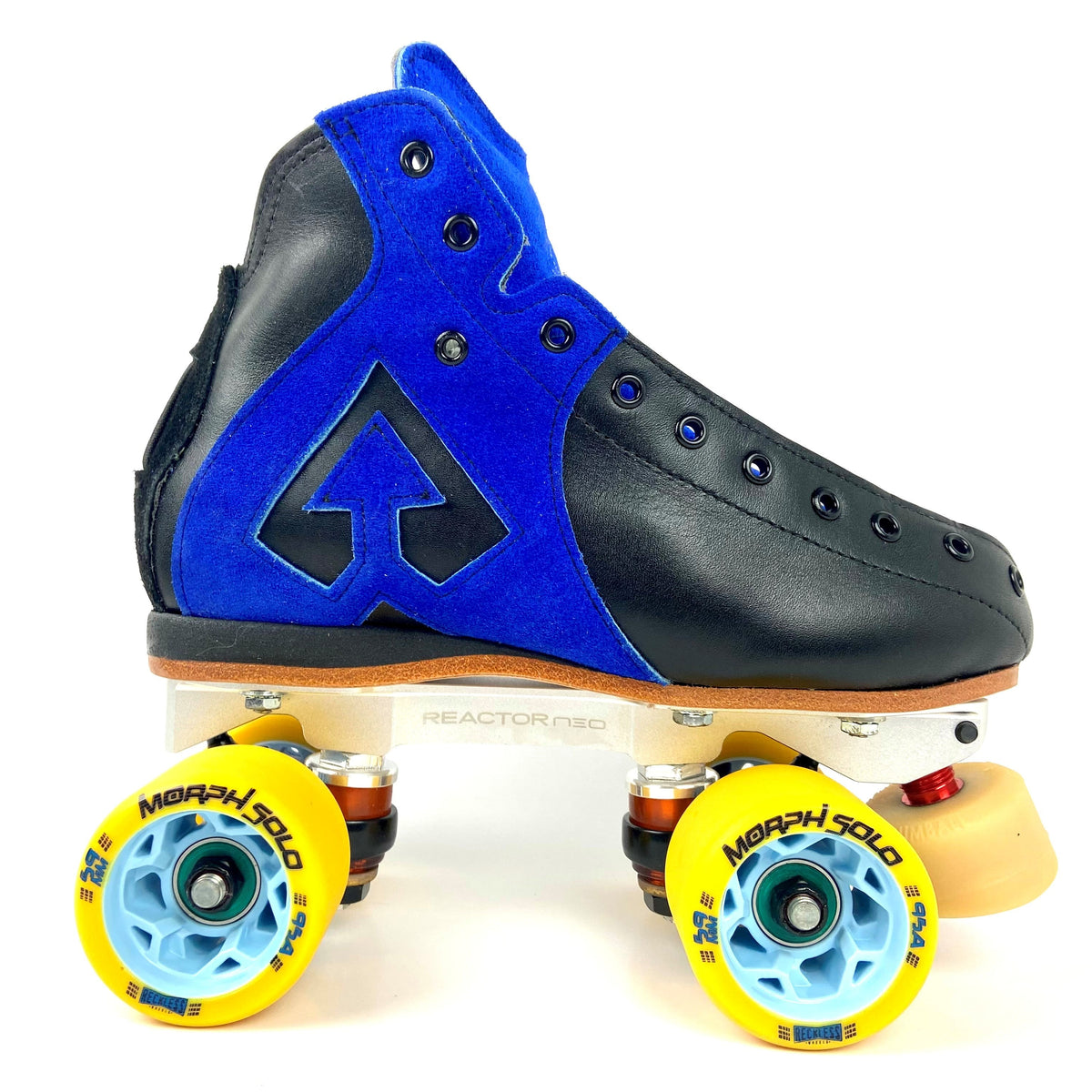 ANTIK AR1 Blue Storm Derby Roller Skates w Rival or Neo Reactor Plate ...