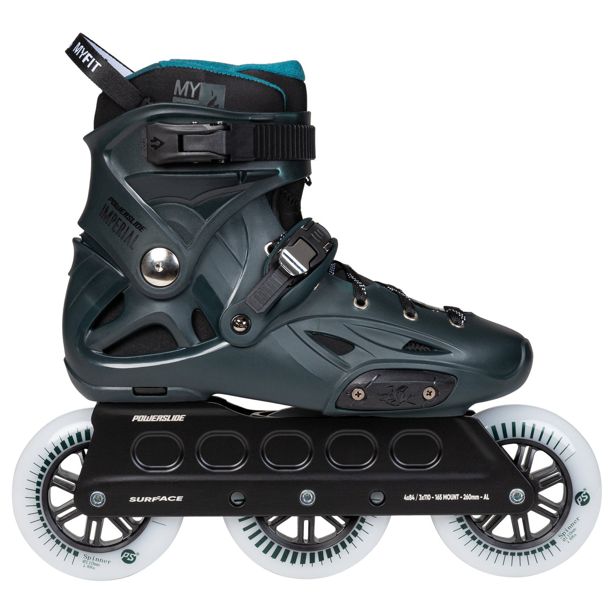 Powerslide Imperial 110 Dark Teal Inline Skates – Skate Warehouse