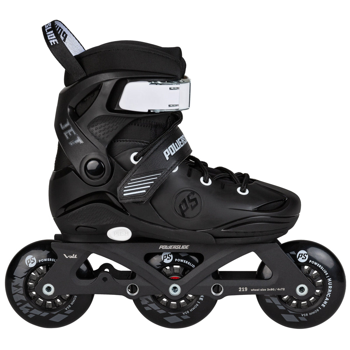PS Jet Pro Black Adjustable Inline Skates – Skate Warehouse